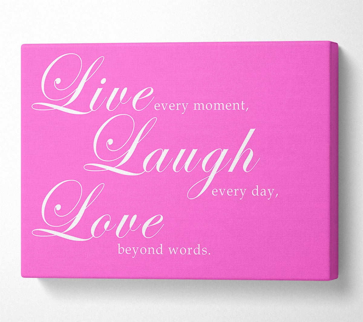 Live Laugh Love Sayings Motivational Wall Art Sticker – JR Decal