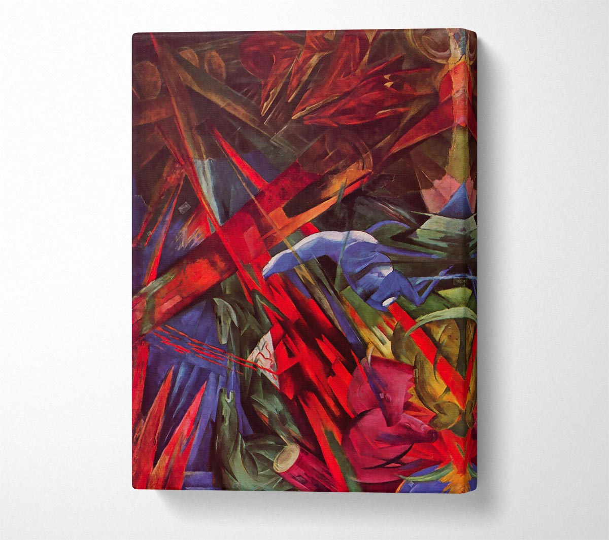 Franz Marc Animal Fates Canvas - Vibrant Art for Your Space – Wallart ...