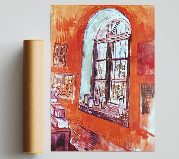 Van Gogh Window Of Vincents Studio At The Asylum Poster – Wallart-Direct