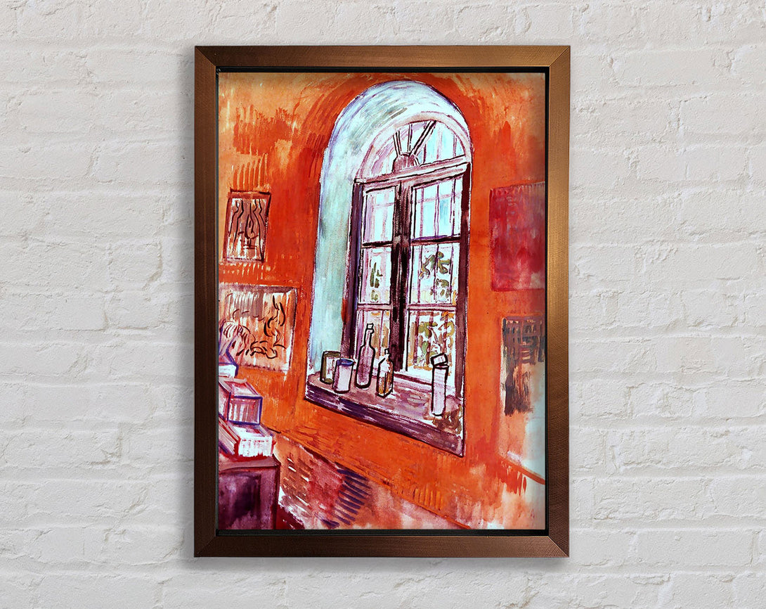 Van Gogh Window Of Vincents Studio At The Asylum – Wallart-Direct