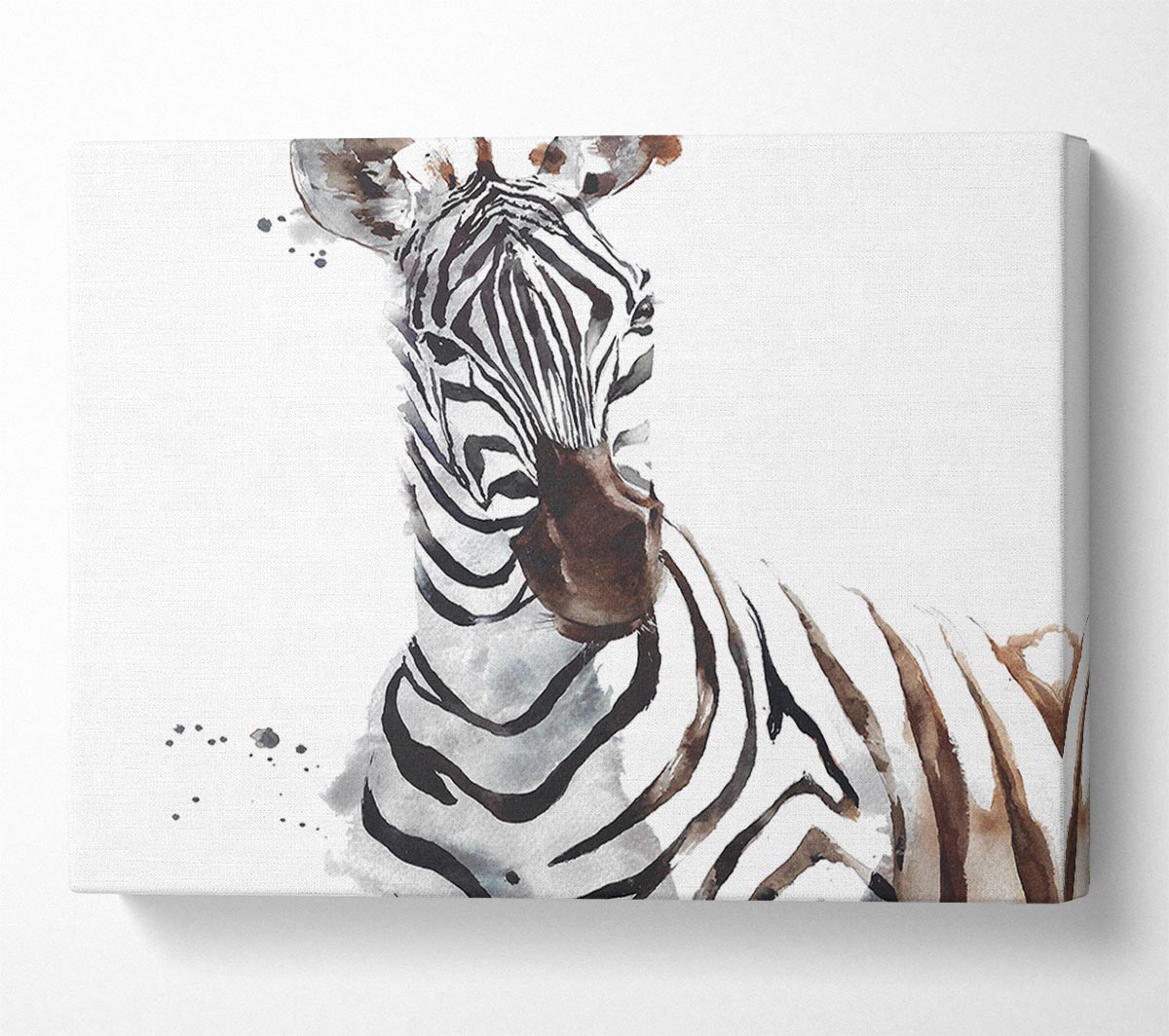 Zebta Splatter Canvas - Vibrant Art for Modern Spaces – Wallart-Direct